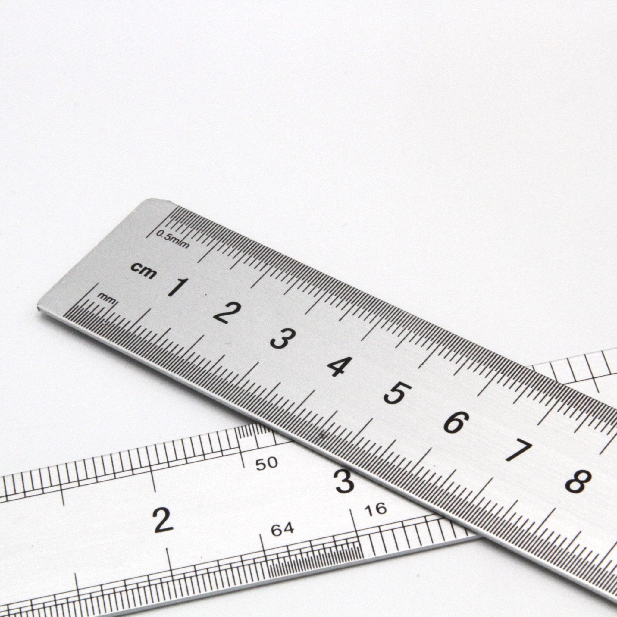 Réglet de couture en aluminium - Impression 2 faces, 20cm/8 pouces ...