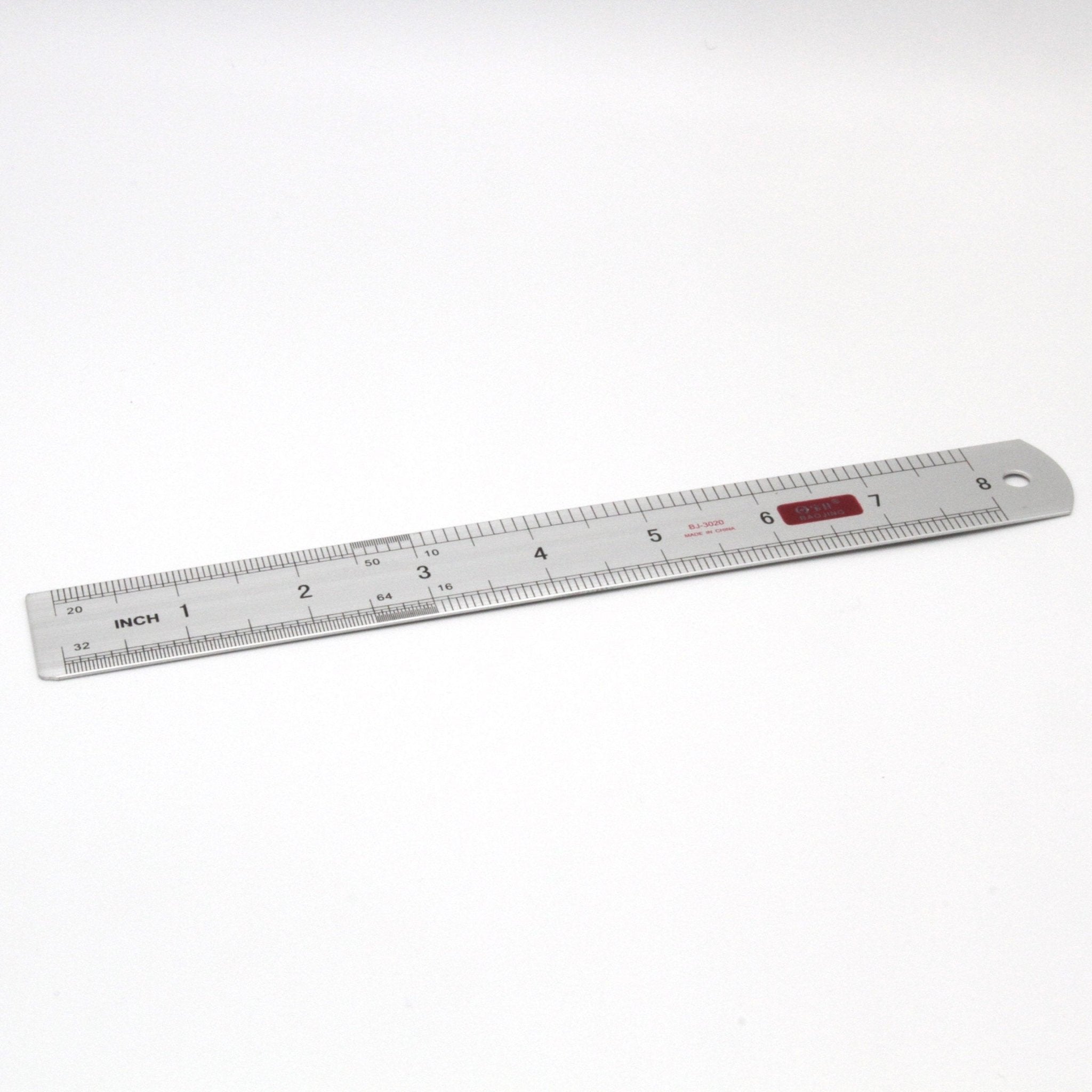 Réglet de couture en aluminium - Impression 2 faces, 20cm/8 pouces ...