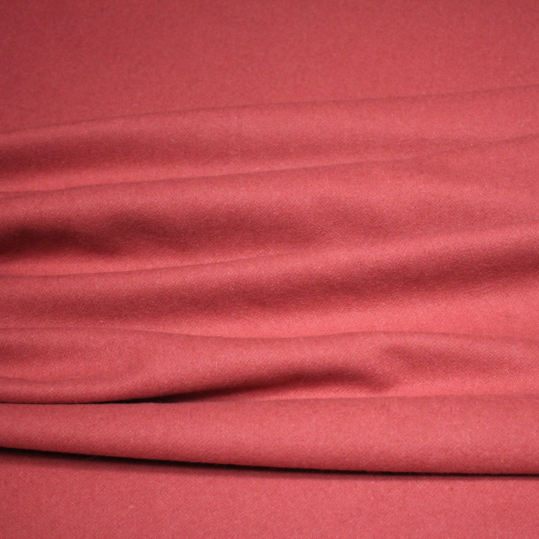 Tissu Lainage rose framboise, fabrication française | TissusPapi.com
