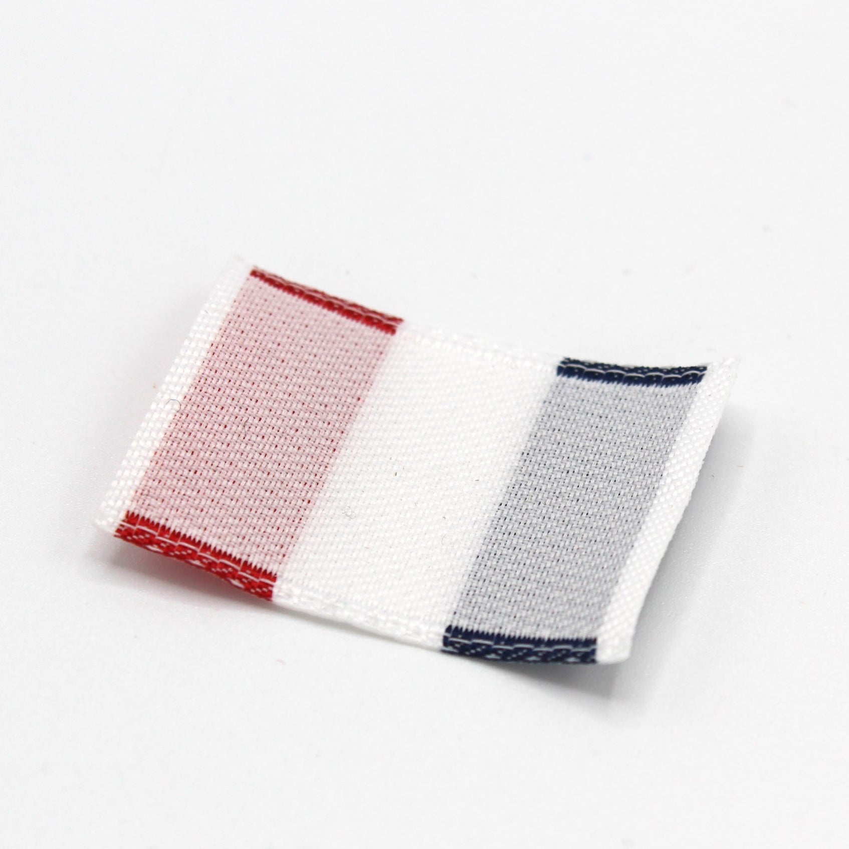 Écusson brodé à coudre drapeau tricolore français - Fabriqué en France ...